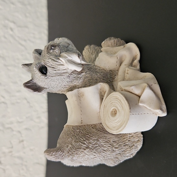 Stone Critters | Accents | Stone Critters Schnauzer Puppy Dog Figurine ...